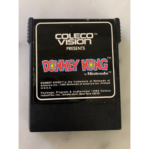 Coleco | Video Games & Consoles | Vintage Colecovision Donkey Kong ...